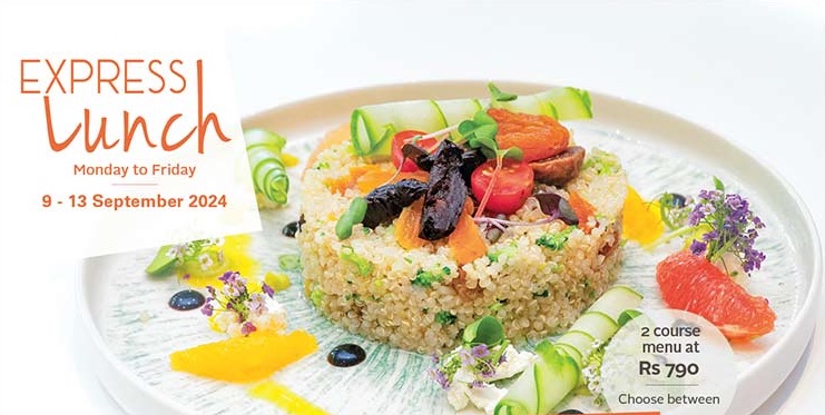 Hennessy Park Hotel - Express Lunch from 9 to 13 September 2024 ...